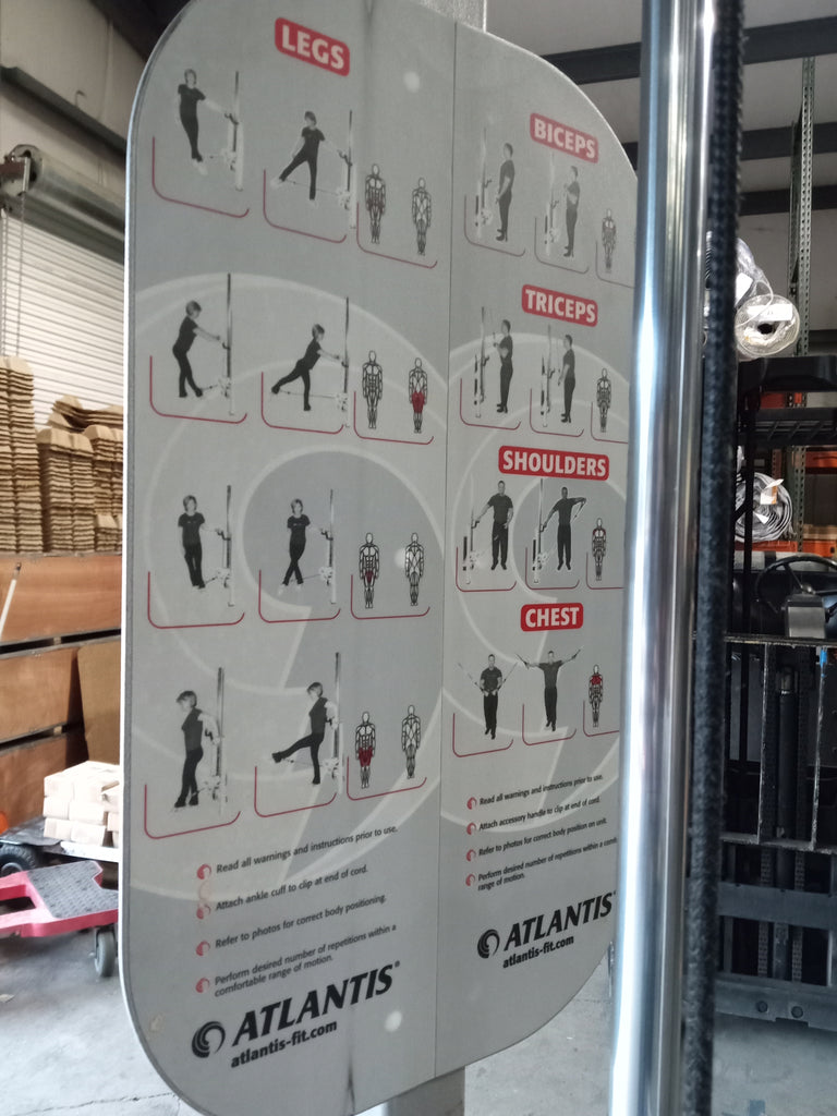 Atlantis Cable Pull Down Machine (USED) – Powerfit Equipment