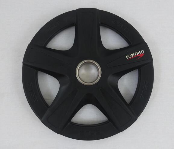 PowerFit Rubber Grip Olympic Plates – Powerfit Equipment