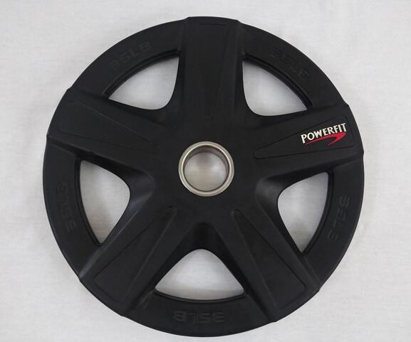 PowerFit Rubber Grip Olympic Plates – Powerfit Equipment