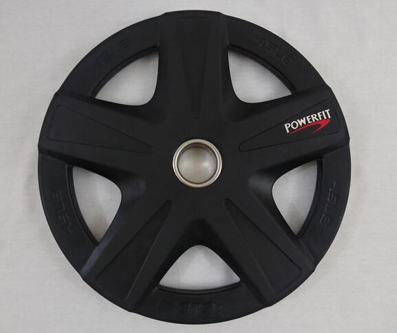 PowerFit Rubber Grip Olympic Plates – Powerfit Equipment